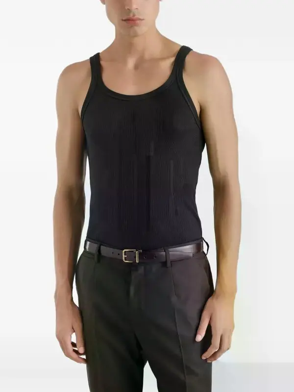 Dolce & Gabbana Ribbed Tank Top