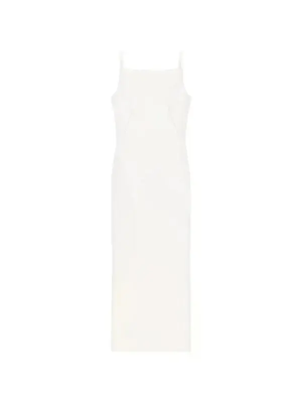 Givenchy Sliced Square-neck Maxi Dress