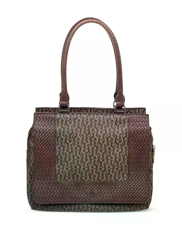 AIGNER Monogram Tote Bag