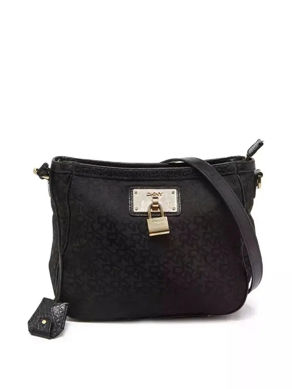 Dkny Monogram Jacquard Cross Body Bag