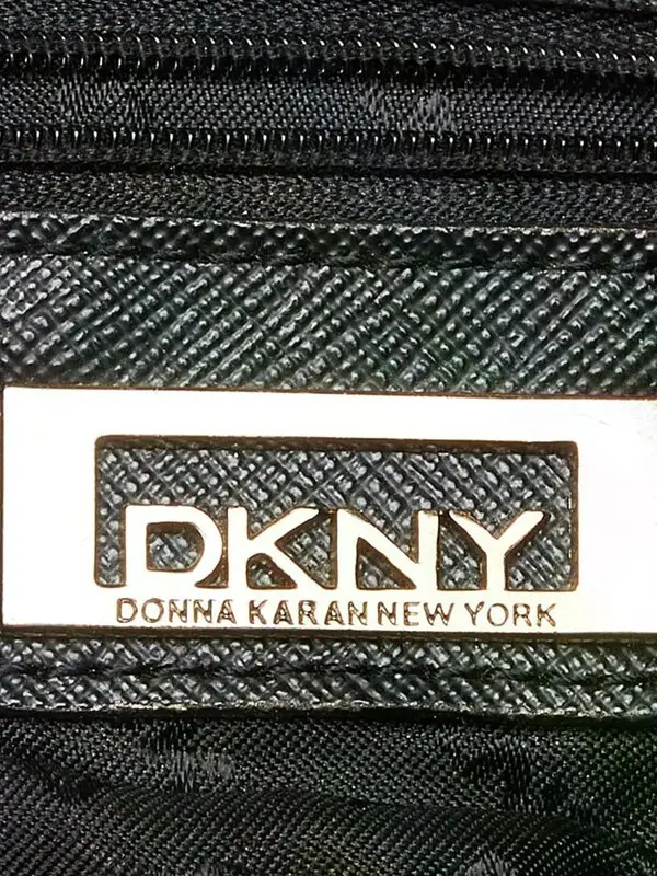 Dkny Monogram Jacquard Cross Body Bag