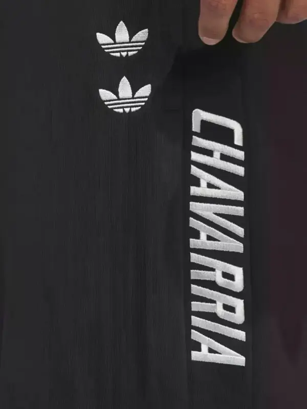 WILLY CHAVARRIA X Adidas Embroidered Logo Drawstring Trak Pants