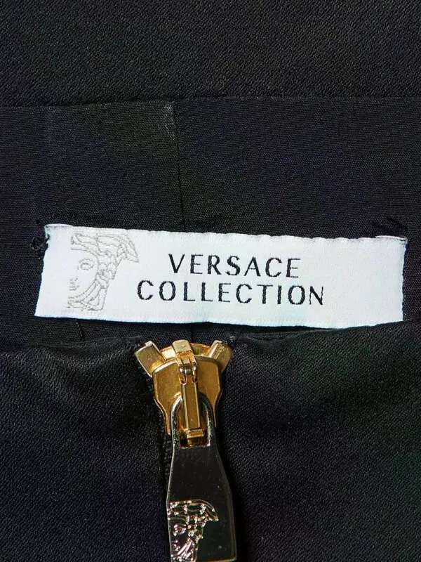 Versace Geometric Print Zip-up Jacket