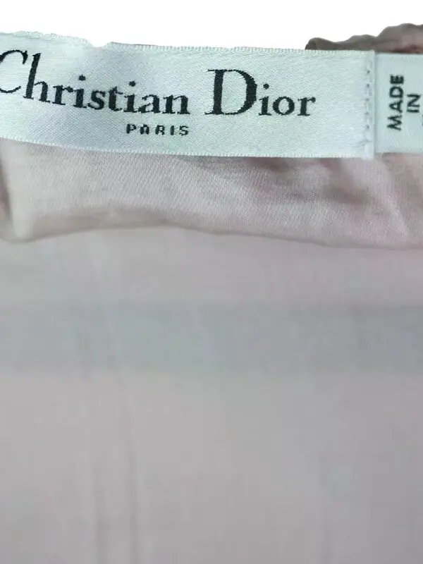 Dior Lace Tiered Maxi Skirt
