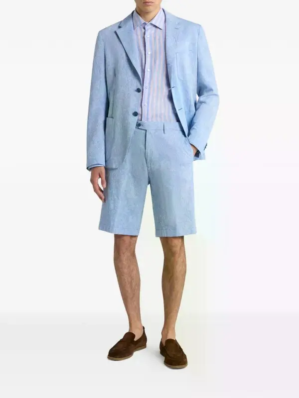 Etro Striped Single-breasted Jacket