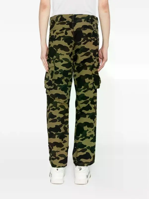 A BATHING APE Camouflage Cargo Trousers