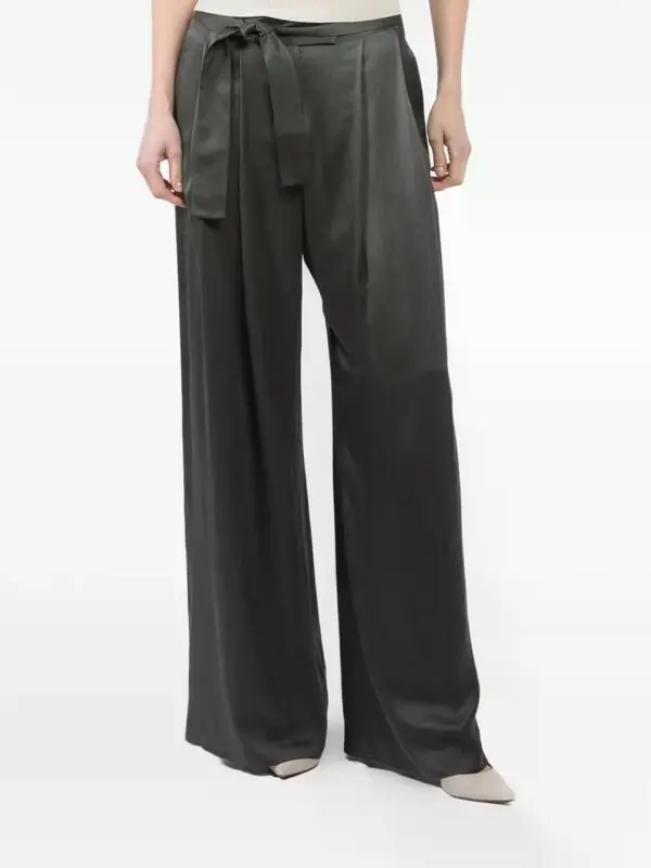 Dusan Tie-waist Palazzo Pants