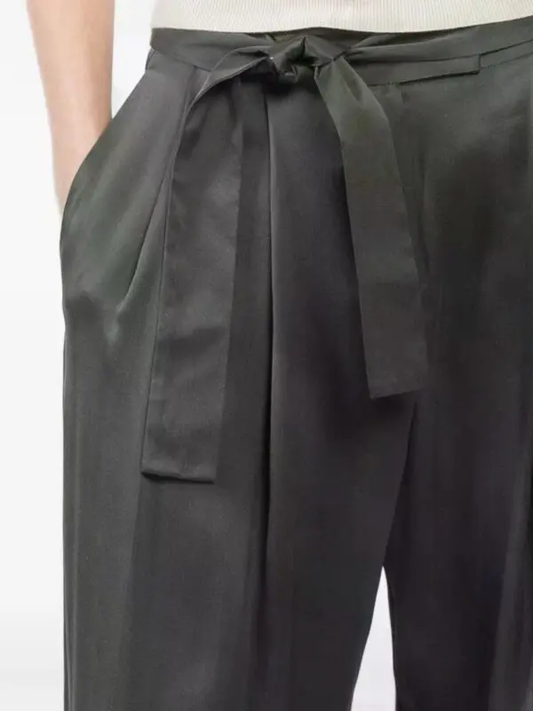 Dusan Tie-waist Palazzo Pants