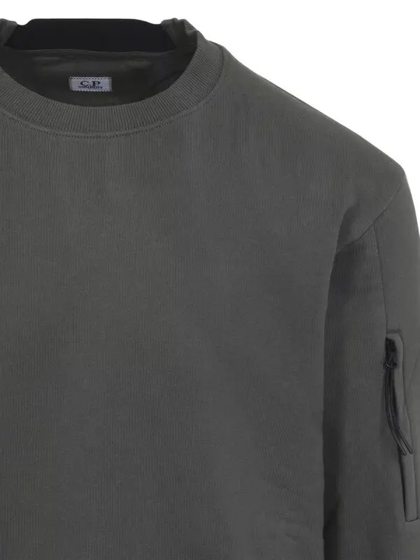 C.P. COMPANY Lens Detail Cotton Sweatshirt - Grey