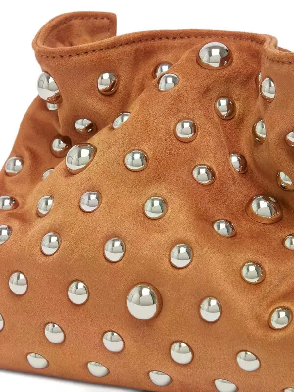 Liu Jo Small Studded Shoulder Bag - Brown