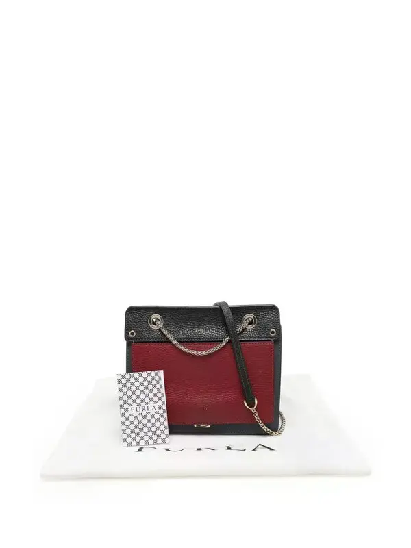 Furla Chain Cross Bag - Black