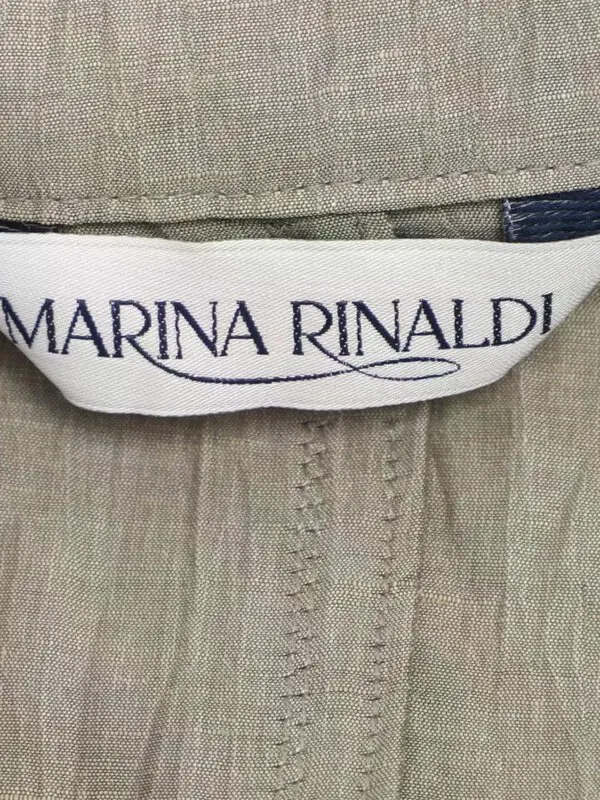 Marina Rinaldi Textured Buttoned Blazer