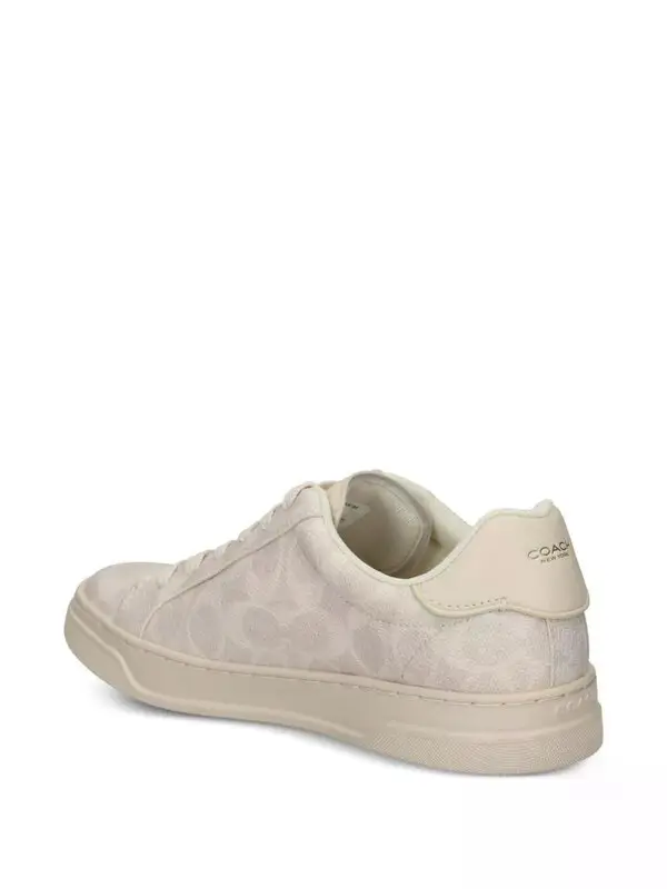 COACH High Line Patterned Lace-up Sneakers