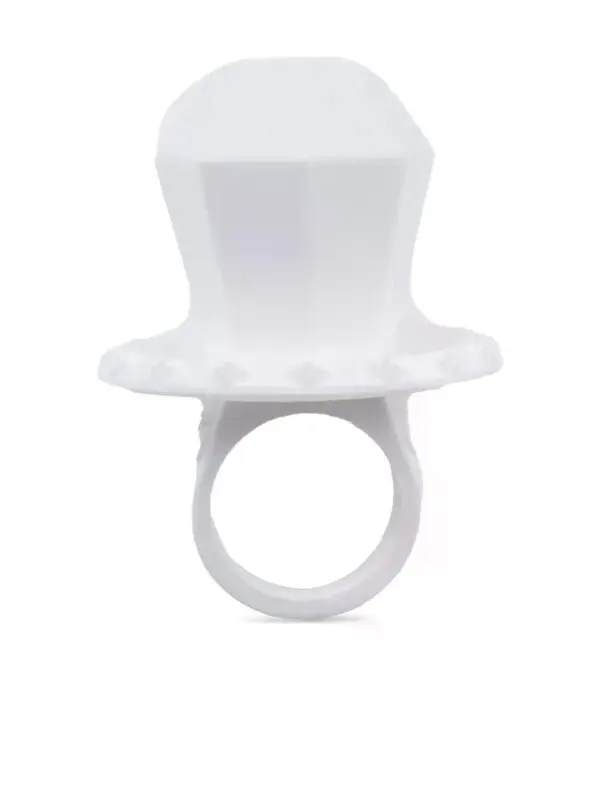 Chrome Hearts Pop-detail Ring - White
