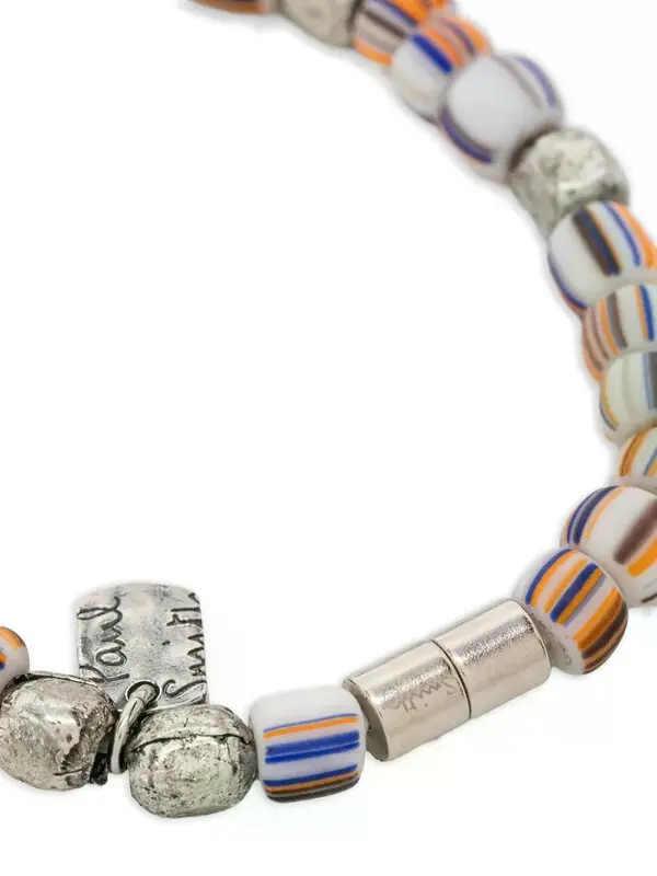 Paul Smith Striped Bead Bracelet