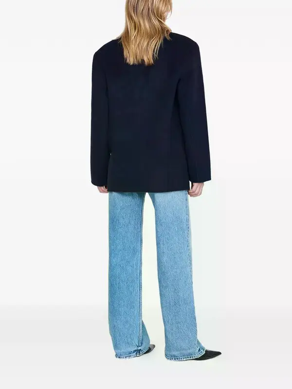 ANINE BING Quinn Buttoned Blazer
