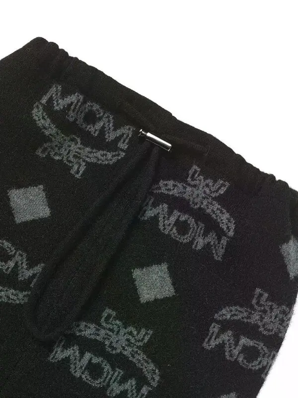 Mcm Logo-patch Neck Warmer