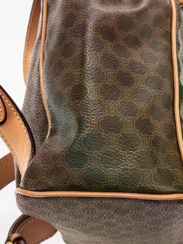 Celine Macadam Print Drawstring Backpack
