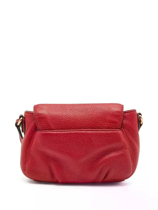Michael Kors Grained Leather Mini Bag - Red