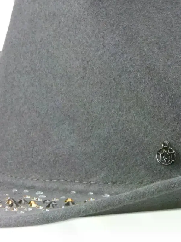 MAISON MICHEL Logo Plaque Hat