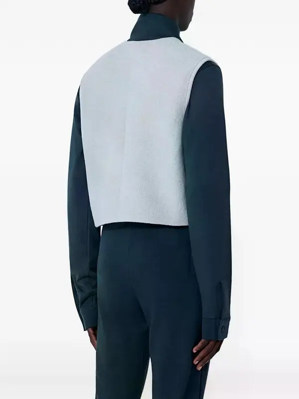 RIER Patch-pocket V-neck Gilet