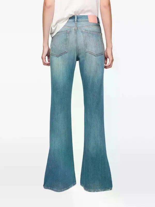 Acne Studios Flared Patch Trousers