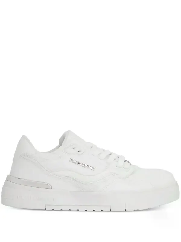 PLEIN SPORT Apollo-1 Lace-up Sneakers With Nickel-plated Inserts