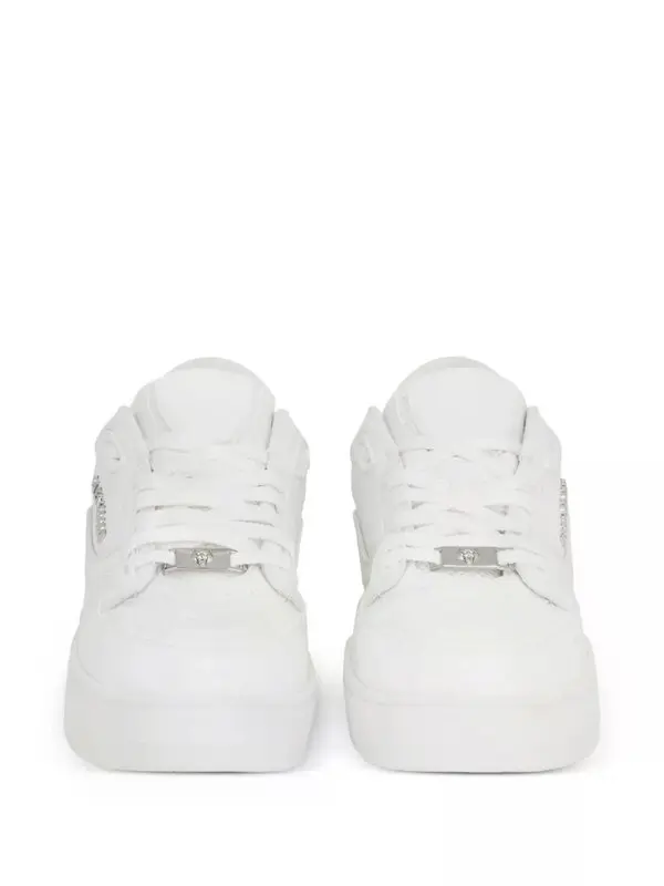 PLEIN SPORT Apollo-1 Lace-up Sneakers With Nickel-plated Inserts