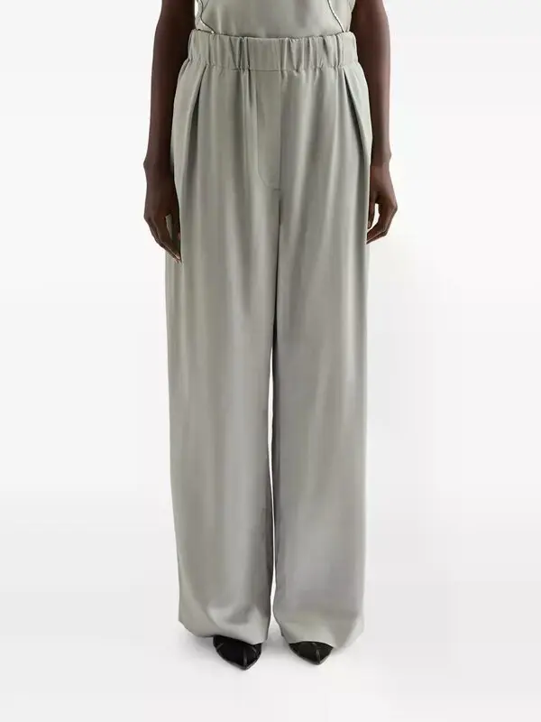 JIL SANDER Wide-leg Trousers - Grey