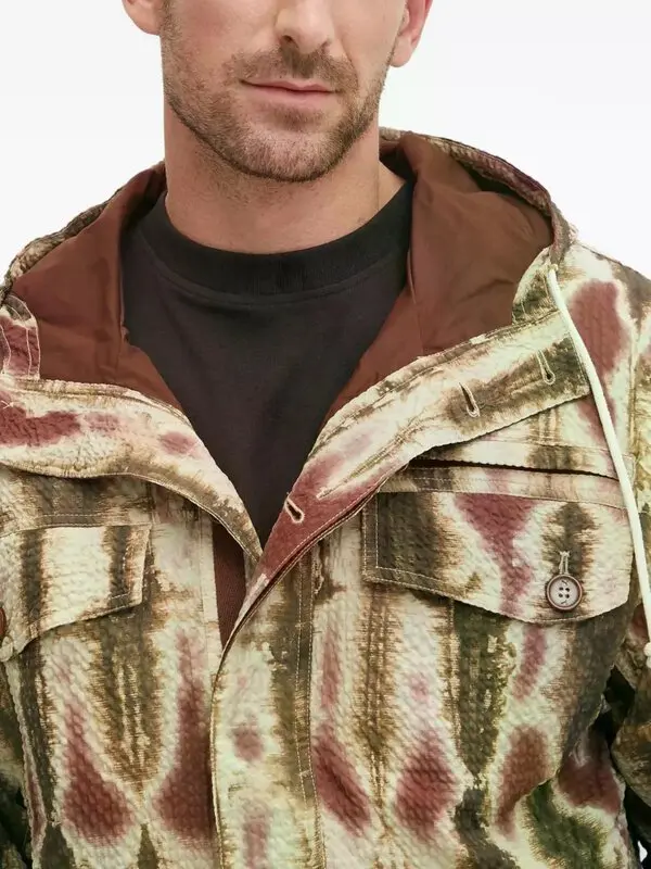 PUMA Hooded Jacket With Chest Flap Pockets