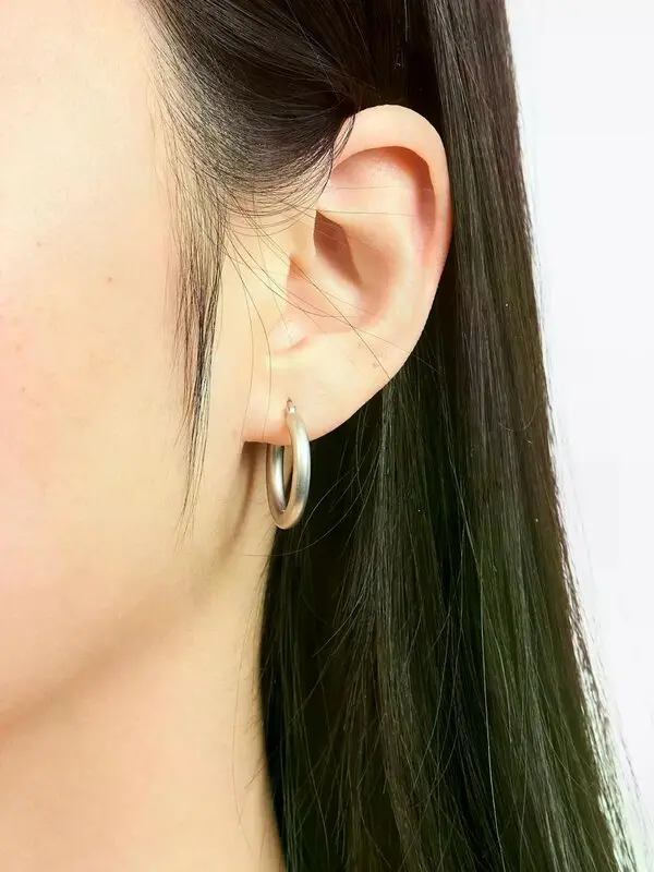 MAISON MARGIELA Mismatched Key Hoop Earrings