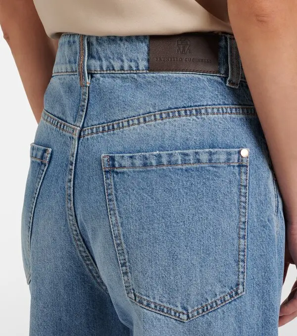 Brunello Cucinelli Wide-leg Jeans