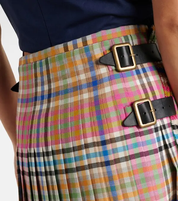 VIVIENNE WESTWOOD Tartan Virgin Wool Kilt