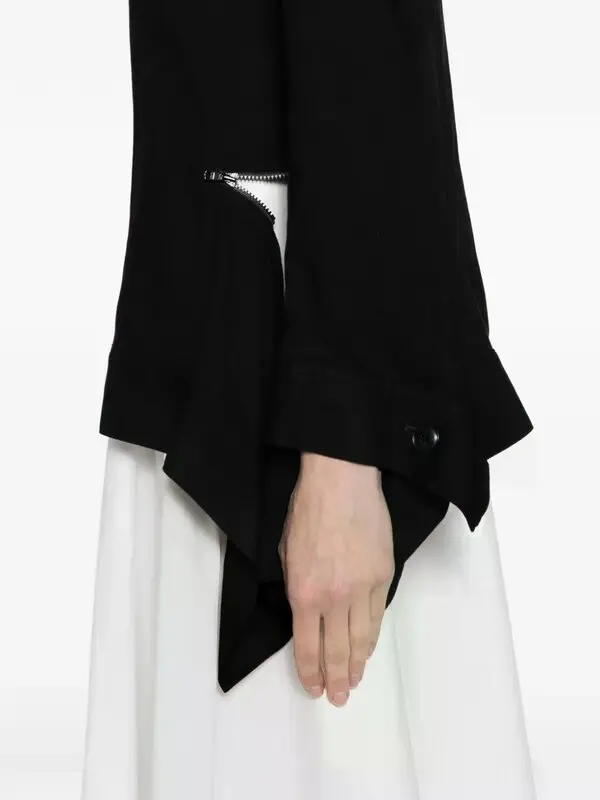 Yohji Yamamoto Button-fastening Collared Jacket