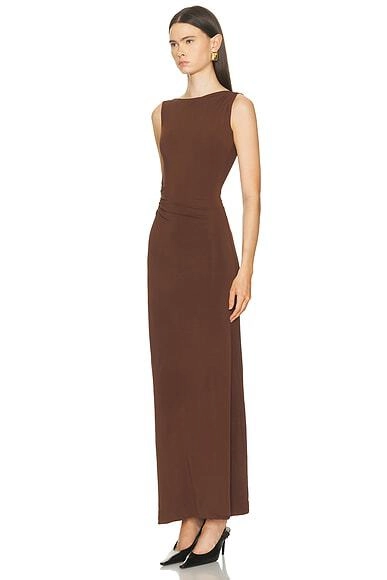 MIMCHIK Magnolia Dress - Chocolate