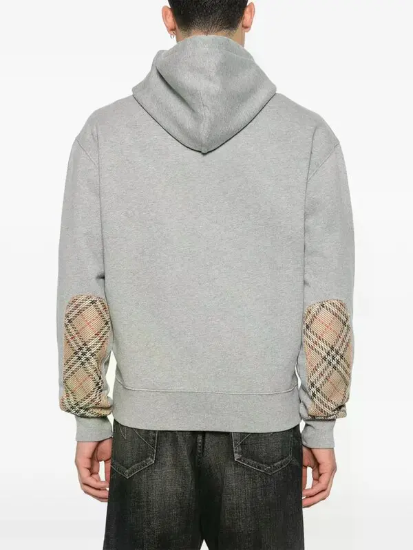 Burberry Embroidered Drawstring Hoodie