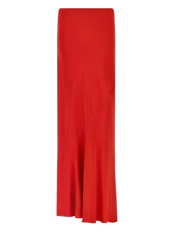 Ermanno Scervino Elasticated Midi Skirt - Red