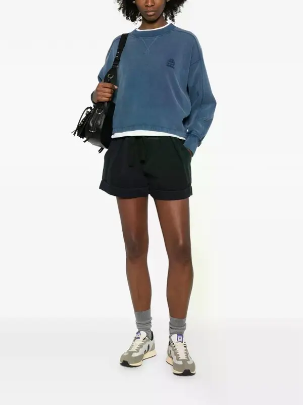 MARANT ETOILE Turn-up Hem Shorts