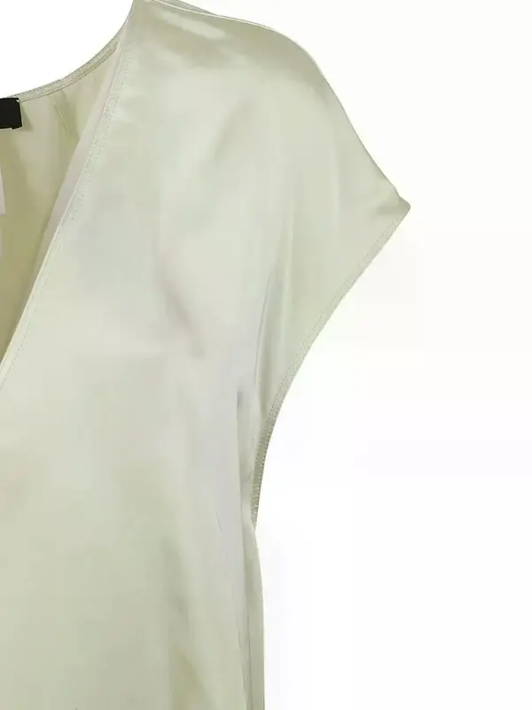 Fabiana Filippi V-neck Short-sleeve Blouse