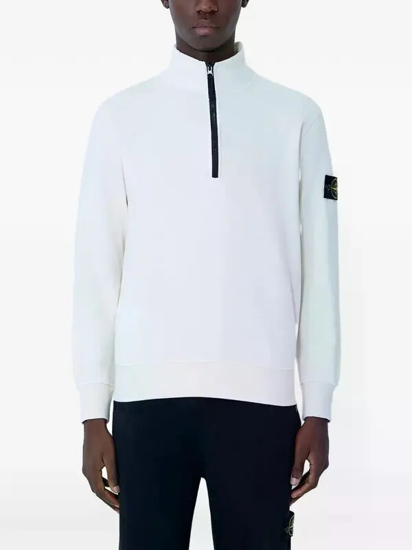 Stone Island Half-zip Stand-collar Sweatshirt