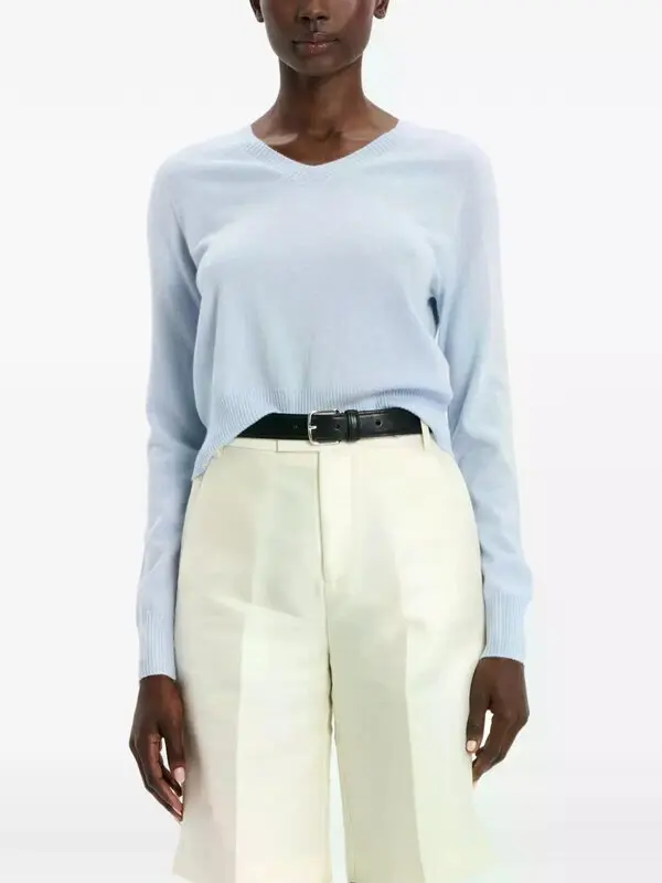 Arch4 V-neck Sweater With Long Sleeves