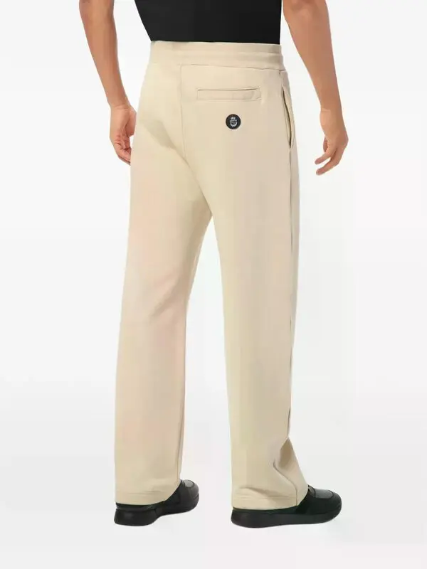 BILLIONAIRE Logo-patch Track Pants - Neutrals