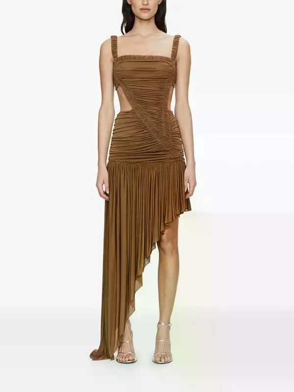 Christopher Esber Orion Cut-out Ruched Top