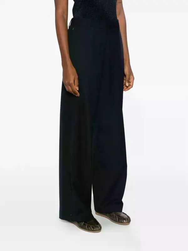 Fabiana Filippi Dark Wide-leg Trousers