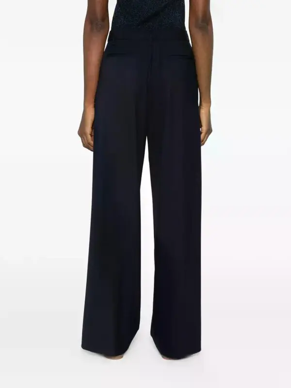 Fabiana Filippi Dark Wide-leg Trousers