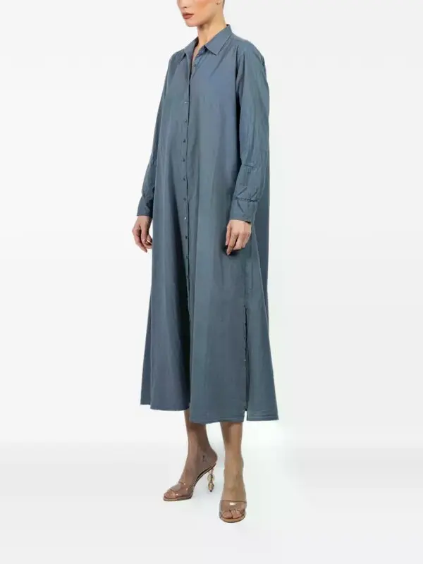Xirena Midi Shirt Dress With Side Slits