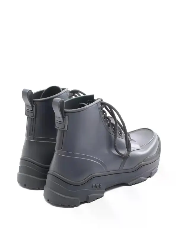 Dior Lace-up Combat Boots