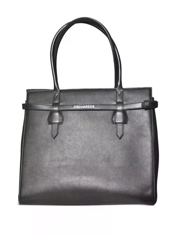 Dsquared2 Logo Print Tote Bag - Black