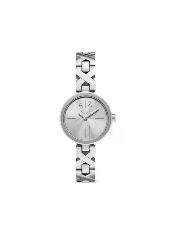 Armani Exchange Stainless Steel Quartz Watch - Silver