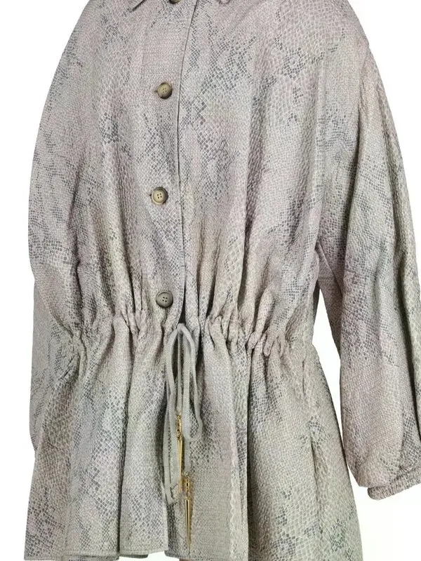 Gianfranco Ferre Snakeskin Print Jacket